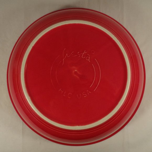 Fiestaware | Dining | Fiestaware Scarlet Red Large Pasta Serving Bowl ...